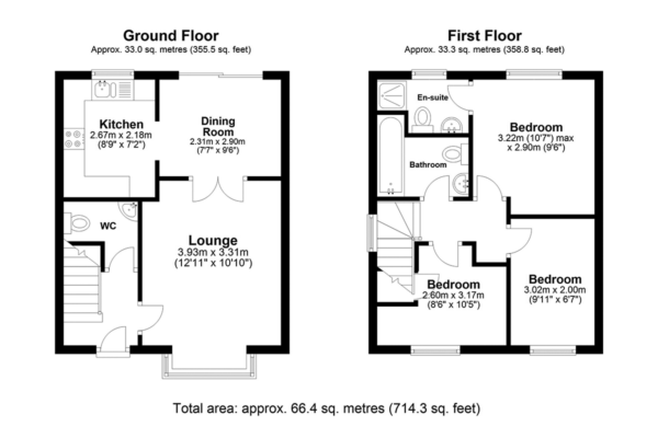 Floor Plan Drawings Dorset Homeowners & Agents - EPC Dorset
